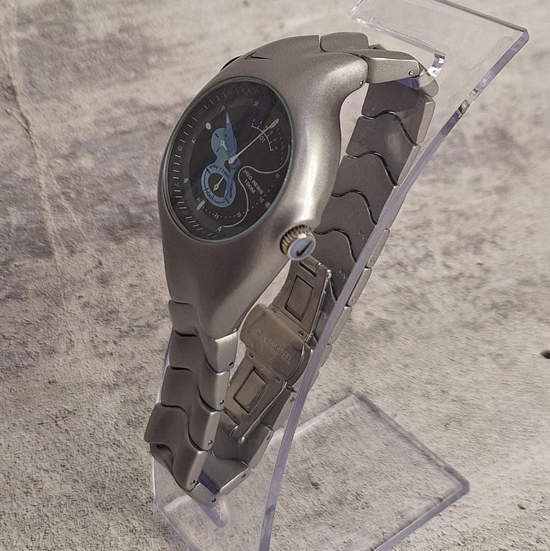 Rare Nike Triax Watch – Retro Futuristic Design, Asymmetrical Case ...