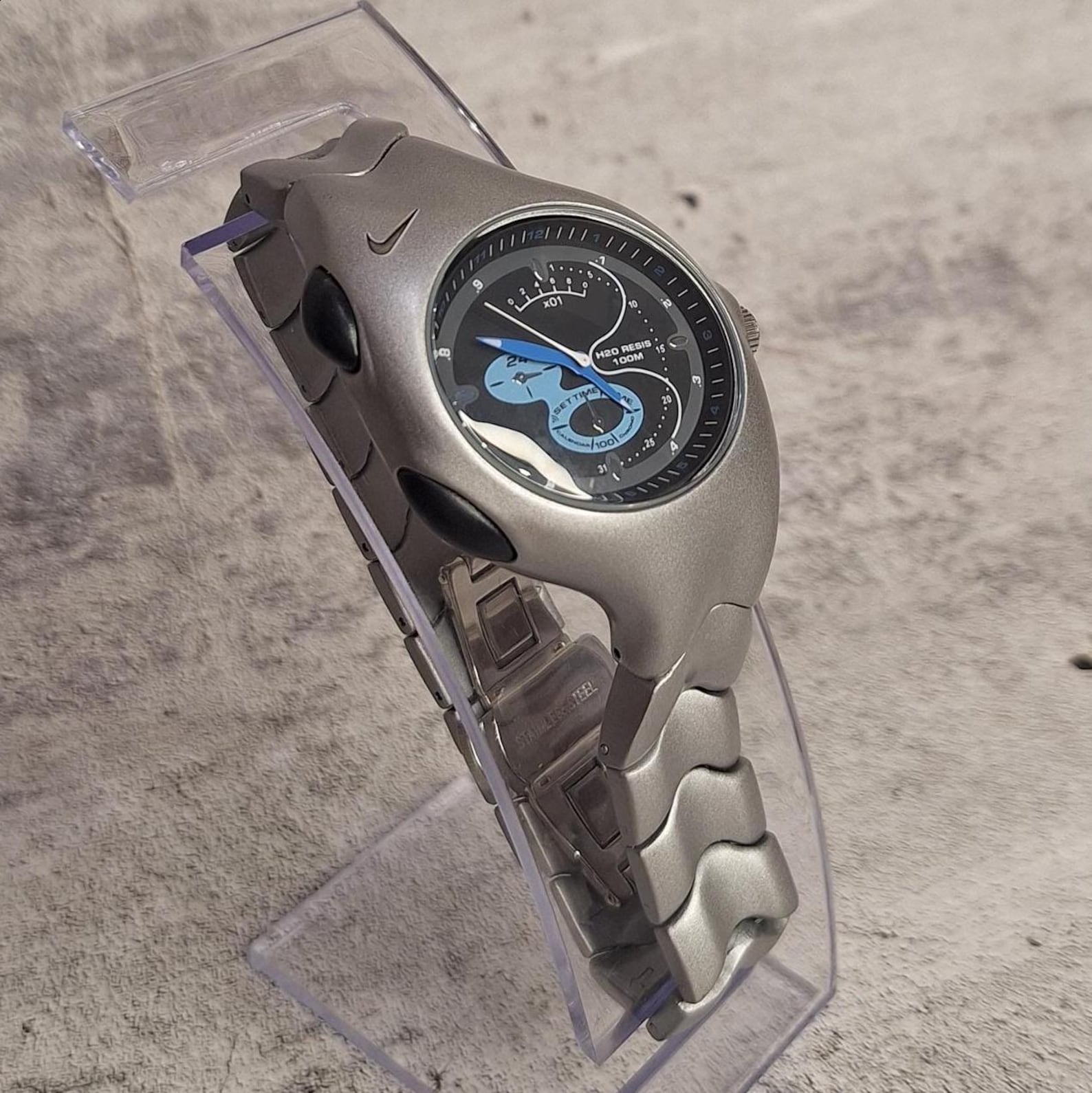 Rare Nike Triax Watch – Retro Futuristic Design, Asymmetrical Case ...