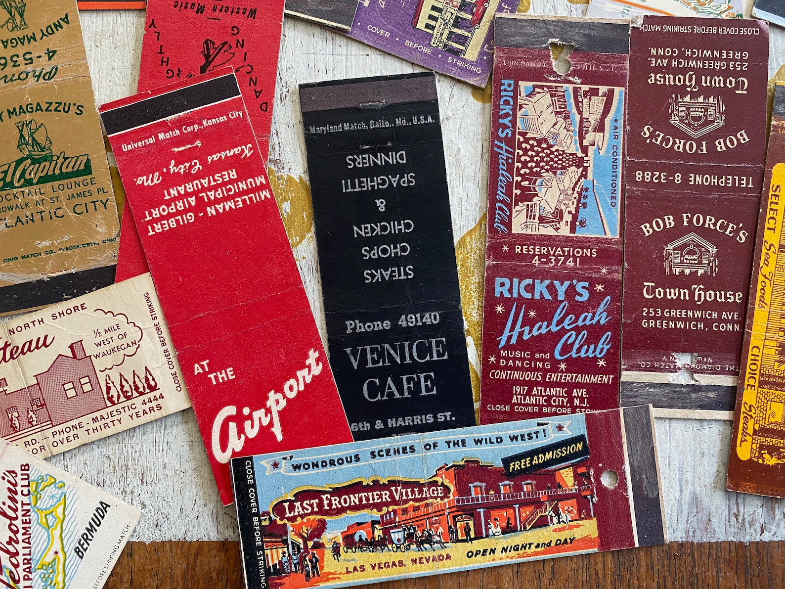 Vintage Advertising Matchbook Collectors Covers Over 70 | Etsy