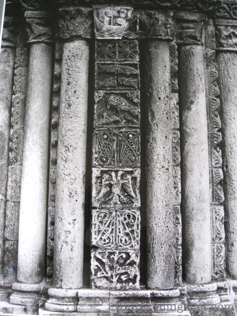 French Civray Vienne Church of ST. Nicholas Cathedral Original - Etsy