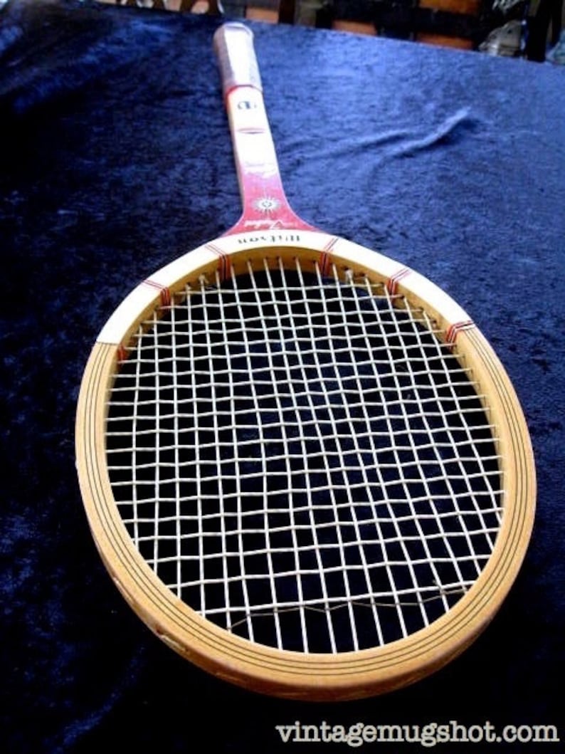 Vintage Tony Trabert CAPRI WILSON Wood Tennis Racquet Leather - Etsy