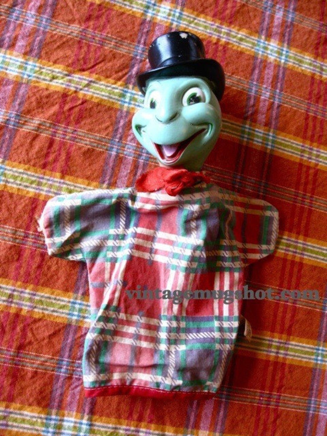 Vintage Jiminy Crickett Disney Puppet Walt Disney Productions - Etsy