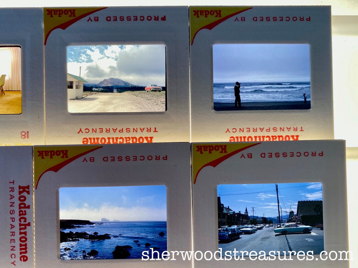 Ten Cool 60's Vintage Color Slides Mid Century Free | Etsy