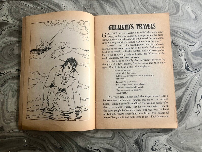 1939 Gullivers Travels Authorized Edition 8 X 12 - Etsy