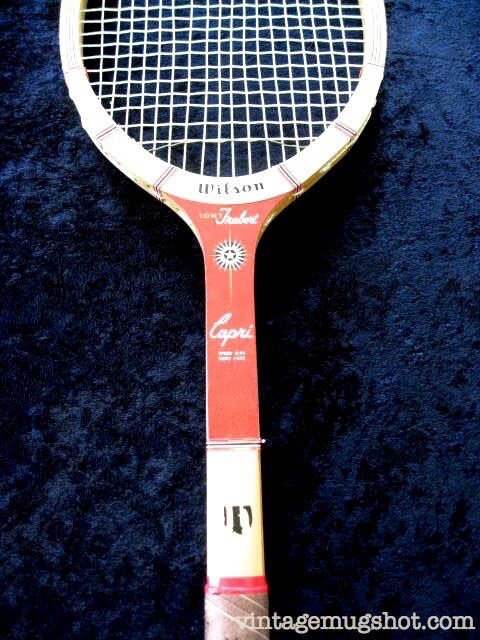 Vintage Tony Trabert CAPRI WILSON Wood Tennis Racquet Leather | Etsy