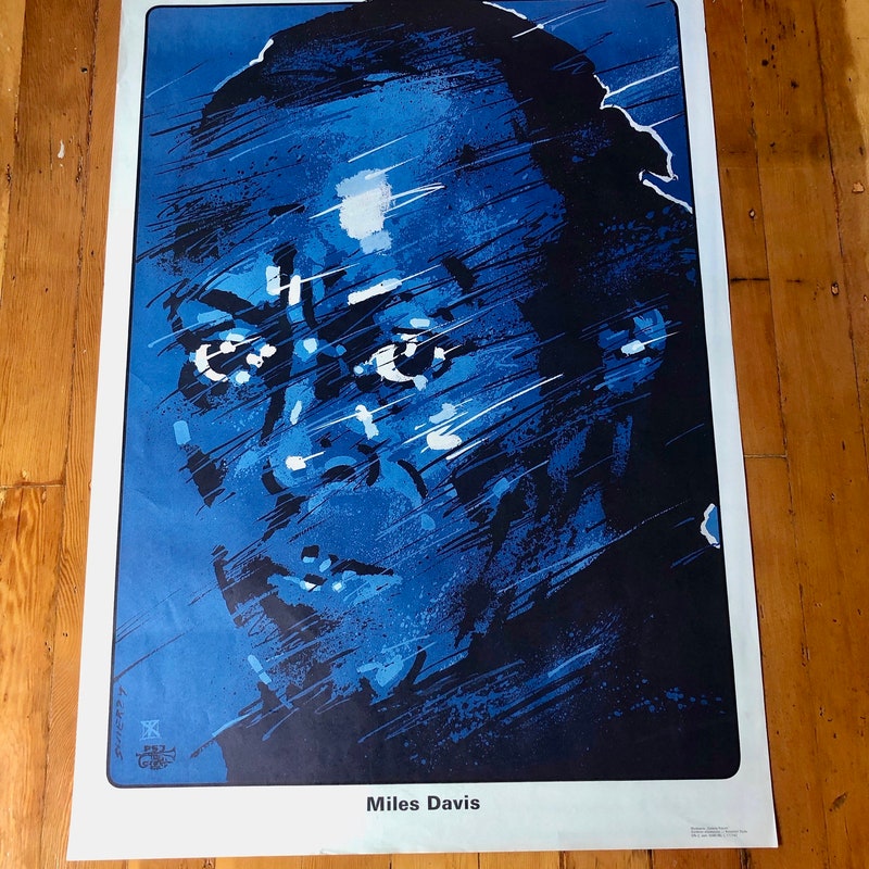 Miles Davis Poster - Etsy