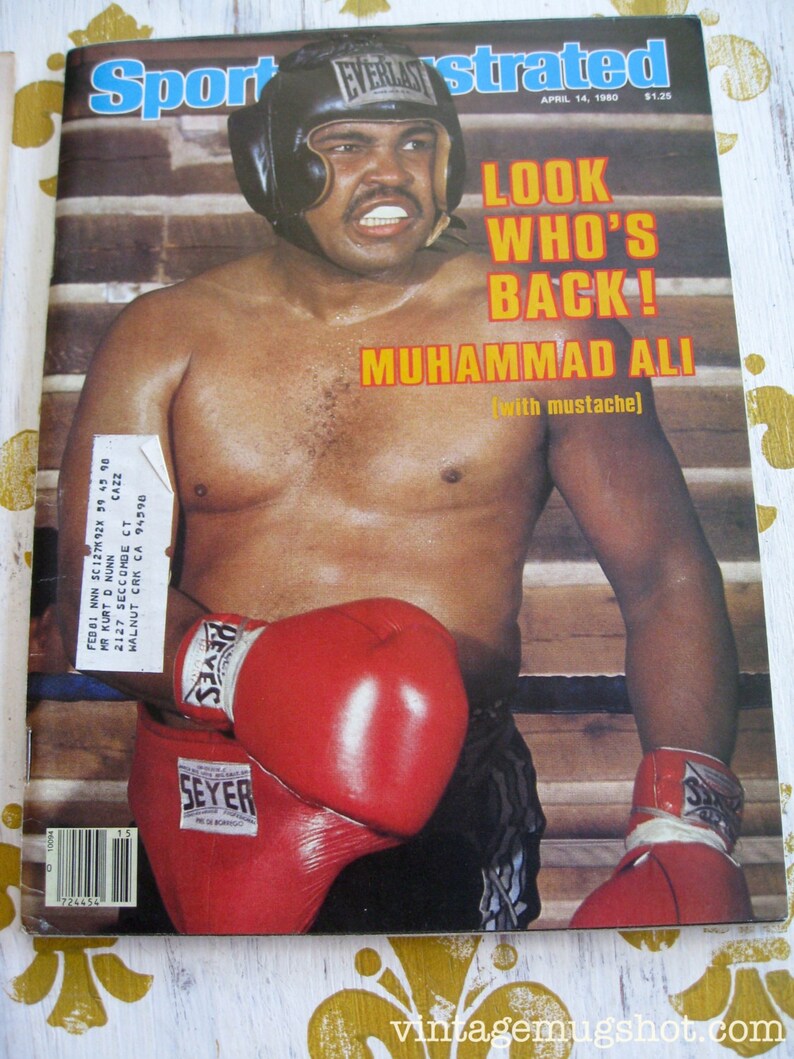 2 International Boxing Magazines And 1 Sports Illustrated With | Etsy