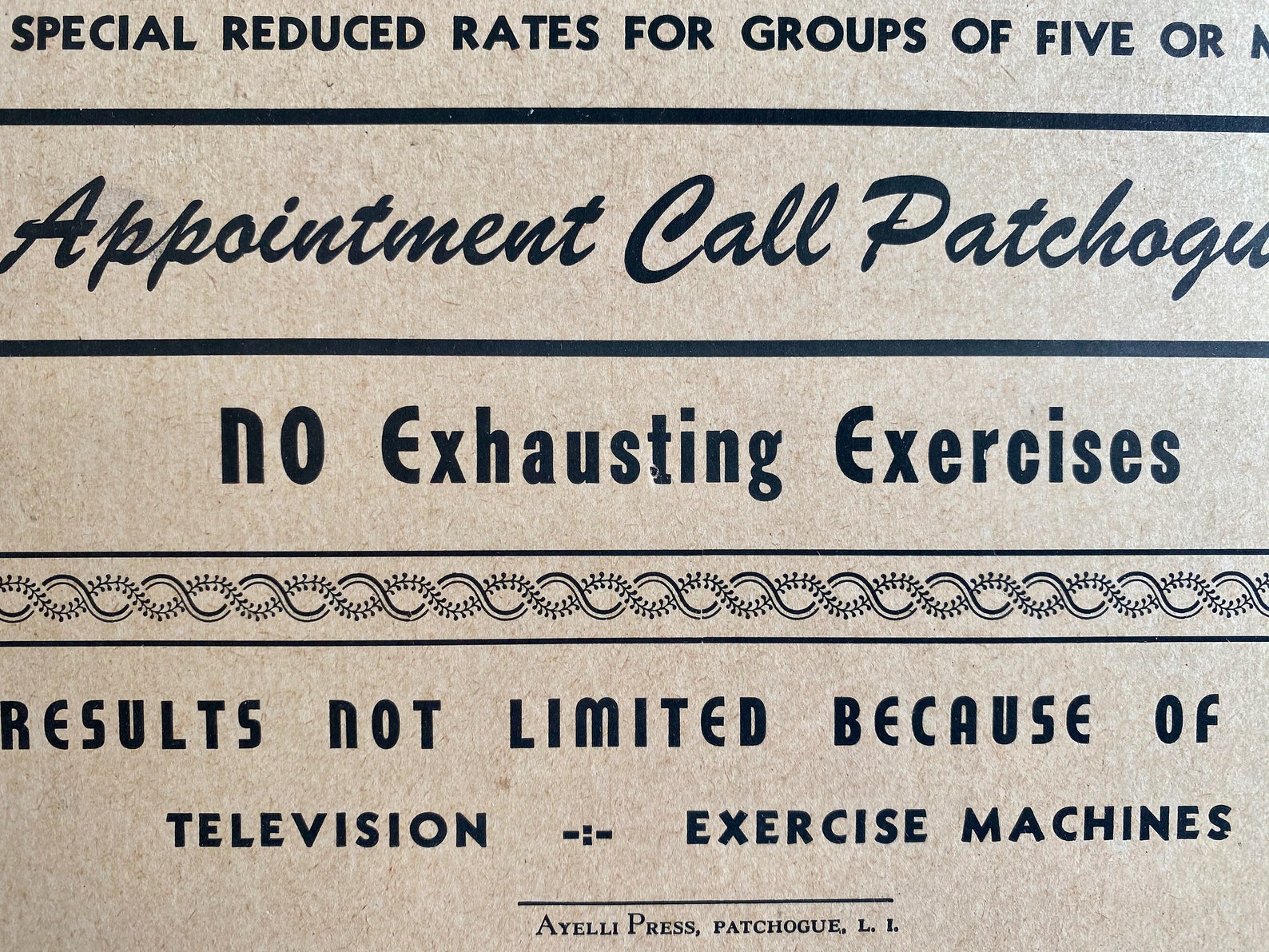 Vintage 1950s Mount Carmel Beach Health Club SIGN New York | Etsy