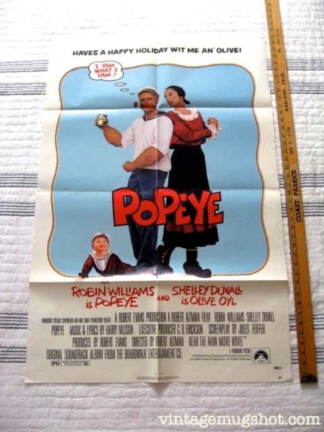 Popeye Robin Williams Poster