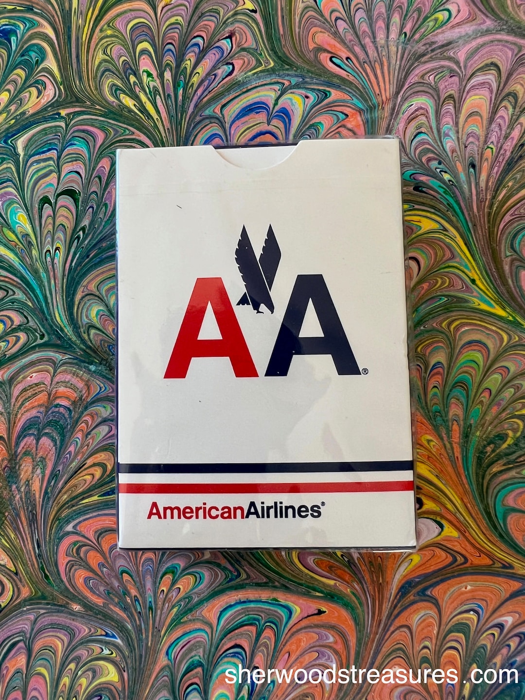 Sealed American Airlines Playing Cards Vintage 2 5/8 X 3 - Etsy
