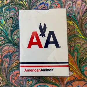 Sealed American Airlines Playing Cards Vintage 2 5/8 X 3 - Etsy