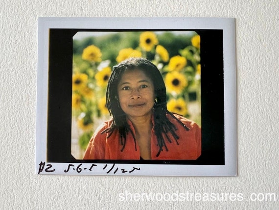 Alice Walker Color Polaroid Photo Vintage Original | Etsy