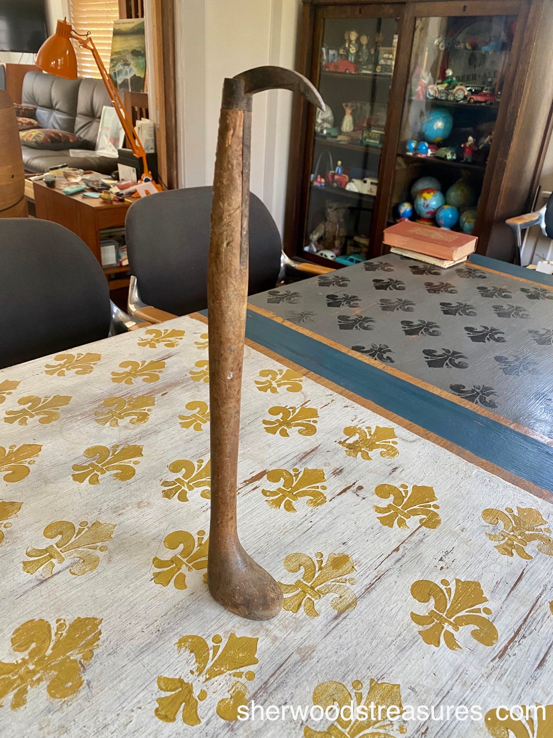 ANTIQUE Vintage Pick 14 1/2" Antique Tools Curved Forged 2 3/8" - Etsy