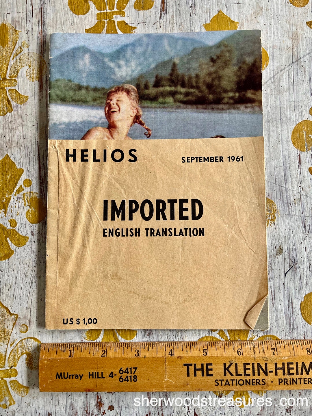 1961 Helios Naturalist Danish NUDIST Magazine Sunshine and Health Nudes ...