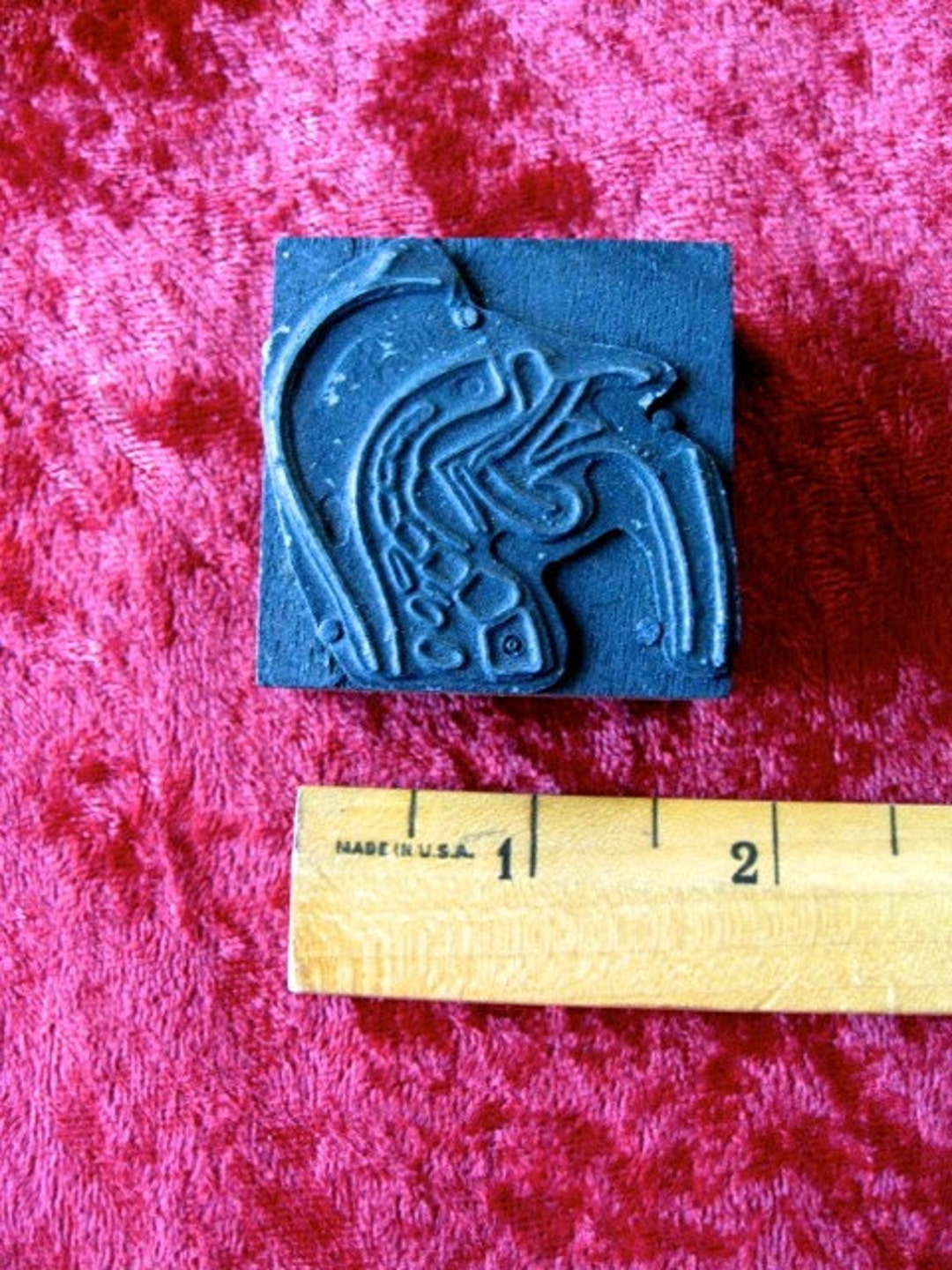 Digestive System? Weird Strange Printer's TYPE Anatomical Wooden 1 3/4 ...