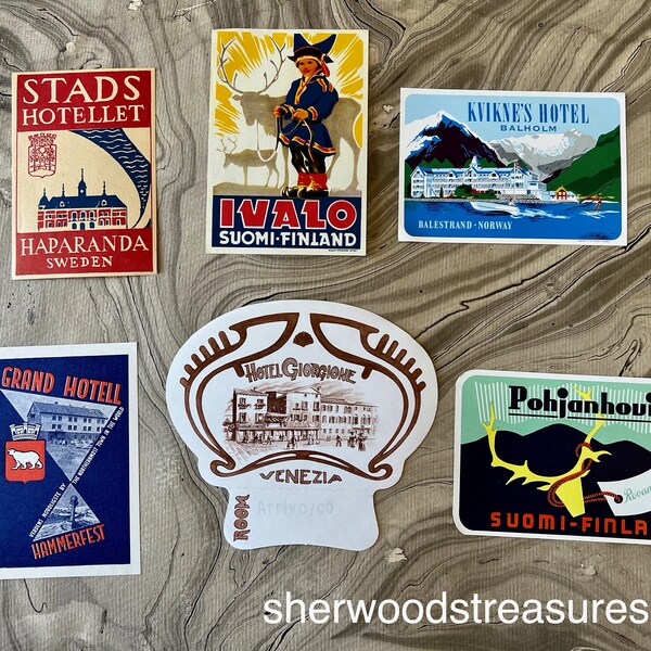 Travel Trunk Sticker - Etsy