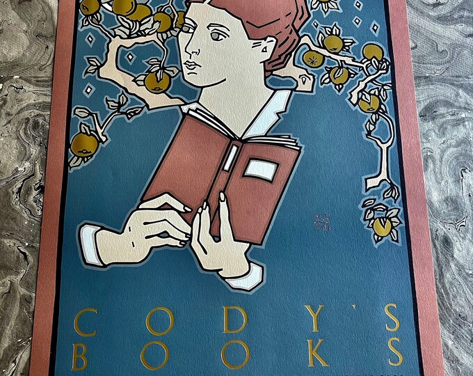 1983 David Lance Goines Original Printing Cody's Books Berkeley 17-1/2 ...