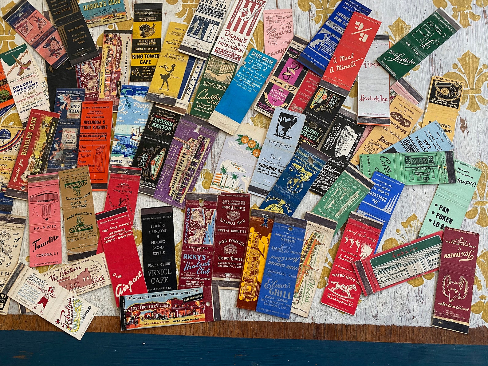 Vintage Advertising Matchbook Collectors Covers Over 70 | Etsy