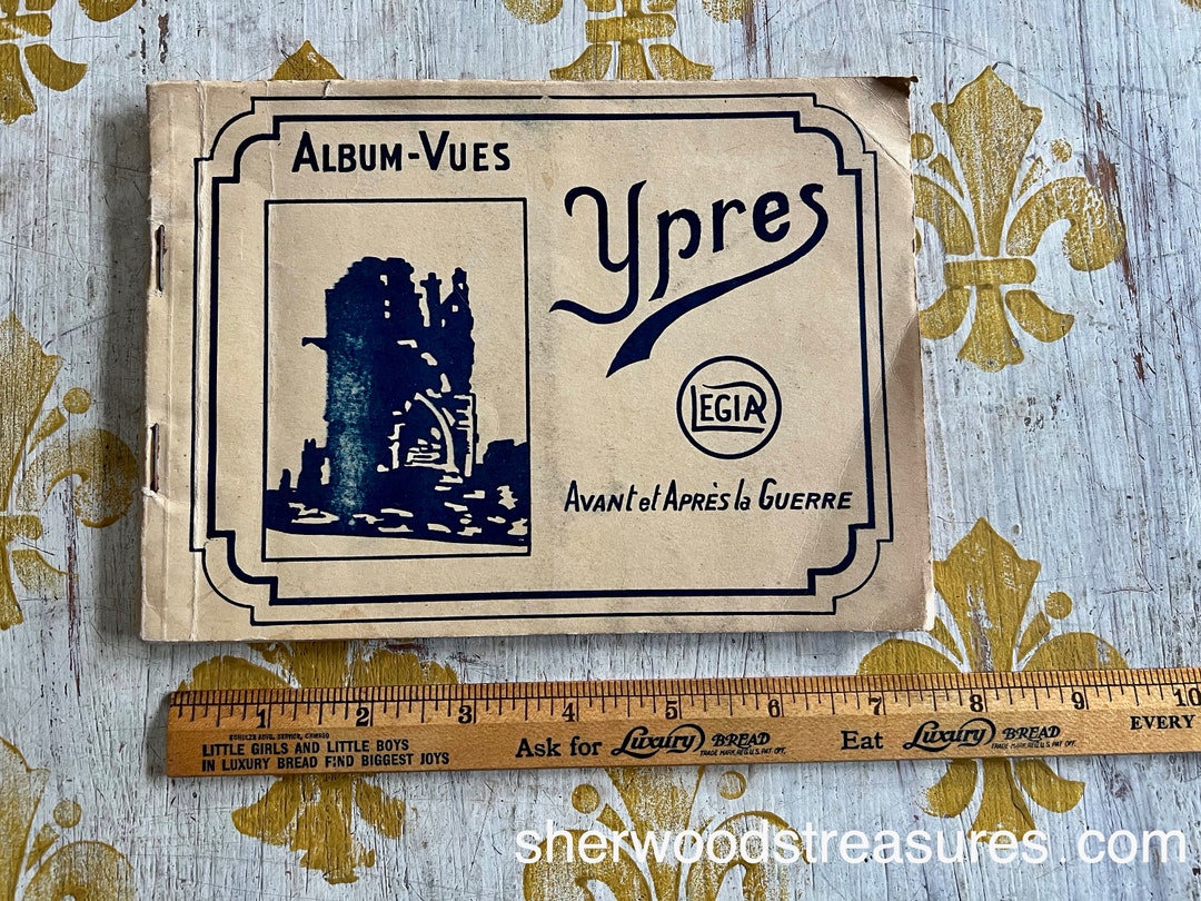 Ypres Album-vues Avant Et Apres La Guerre Legia, Circa 1919 Belgium ...