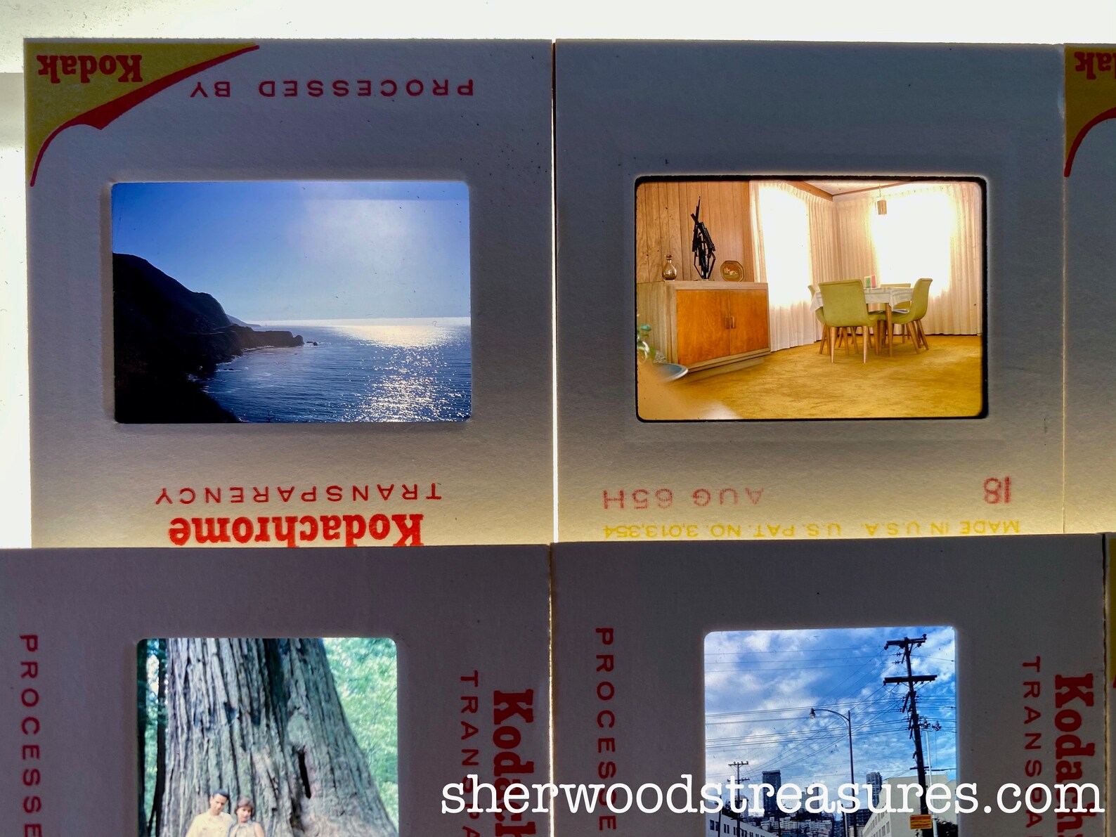 Ten Cool 60's Vintage Color Slides Mid Century Free | Etsy