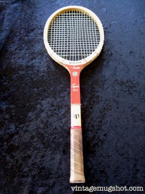 Vintage Tony Trabert CAPRI WILSON Wood Tennis Racquet Leather | Etsy