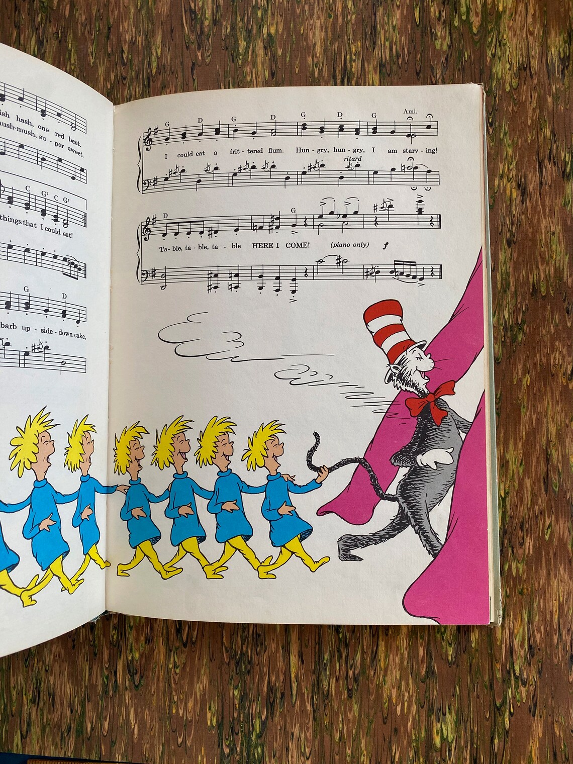 The Cat in the Hat Song Book Dr. Seuss 1967 First Edition 8 | Etsy