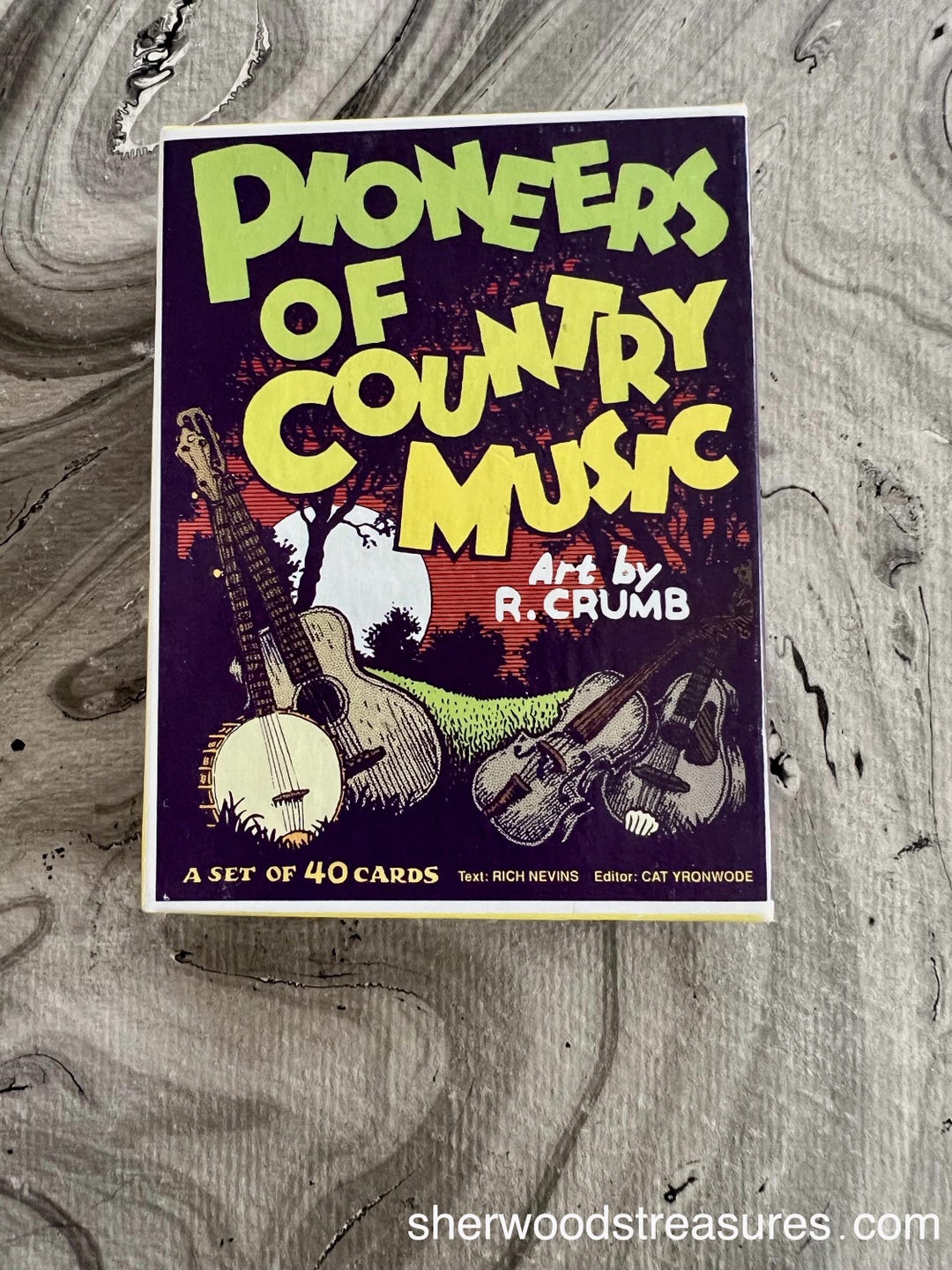 Pioneers of Country Music 1992 R. CRUMB Original 41 Card Deck Like New ...