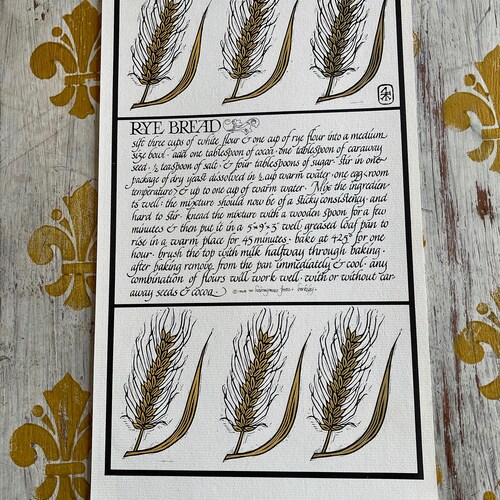 David Goines Art Lithograph Chez Panisse Alice Waters Recipe - Etsy