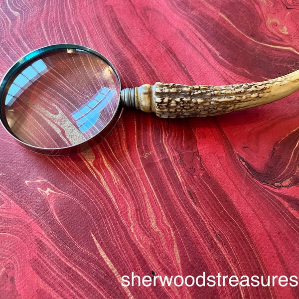 Antique Magnifying Glass - Etsy