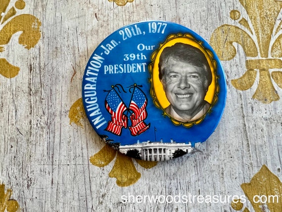 Original Jimmy Carter 39TH President White House Pin… - Gem