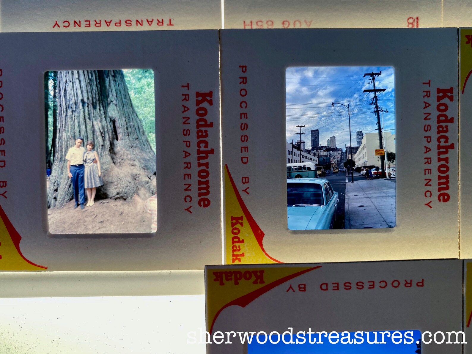 Ten Cool 60's Vintage Color Slides Mid Century Free - Etsy