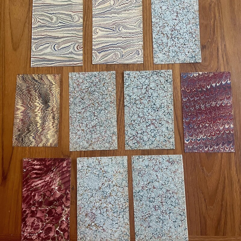Marbled Paper - Etsy