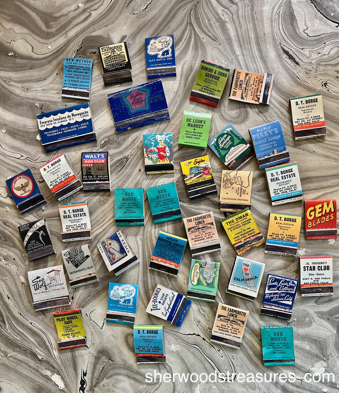 Vintage Advertising 40 Matchbook Collectors Covers Playland - Etsy