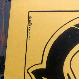 60'S Orig Wilfried SATTY Headshop Poster in Ccarnation 1967 Hippie ...