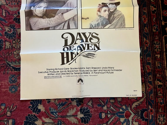 Days Of Heaven Poster