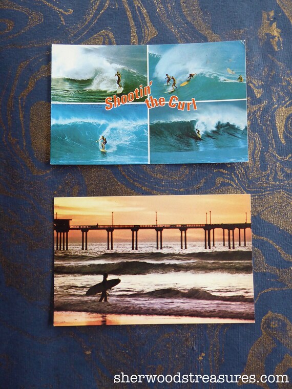 Vintage Surf Postcards