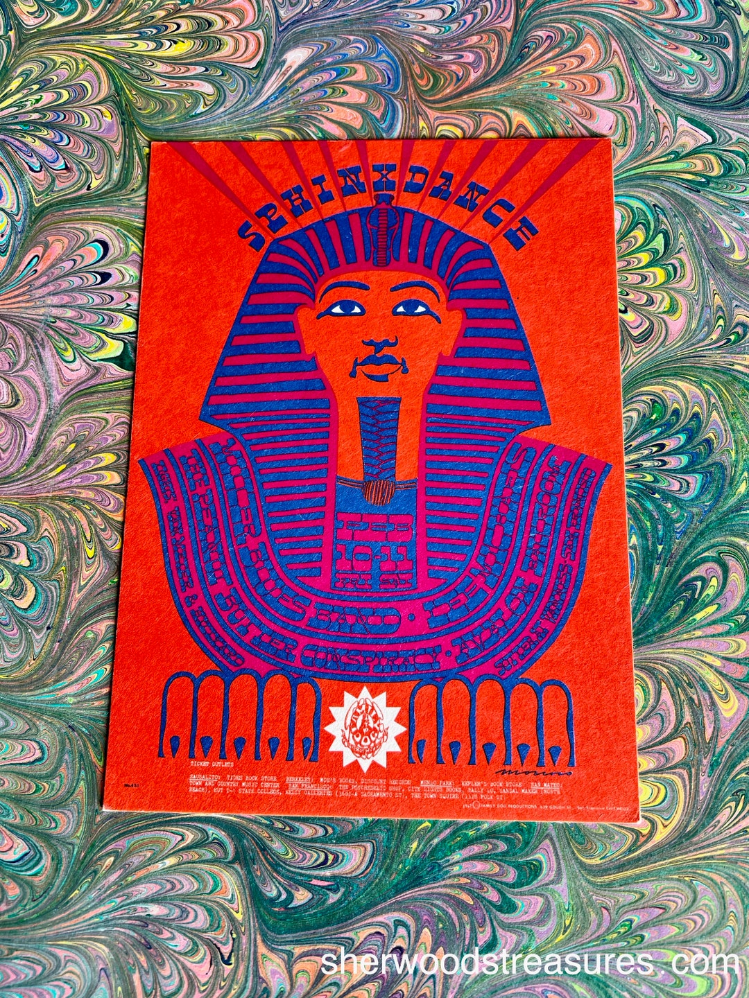 SPHINX DANCE FD 47 Postcard Miller Blues Band Lee Michaels Victor ...