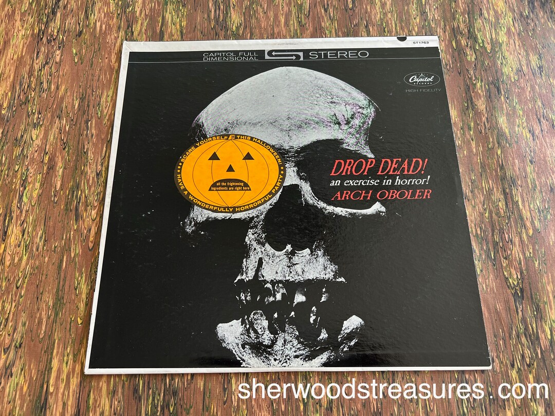 Arch Oboler Drop Dead an Exercise in Horror 1962 HALLOWEEN Vintage Lp ...