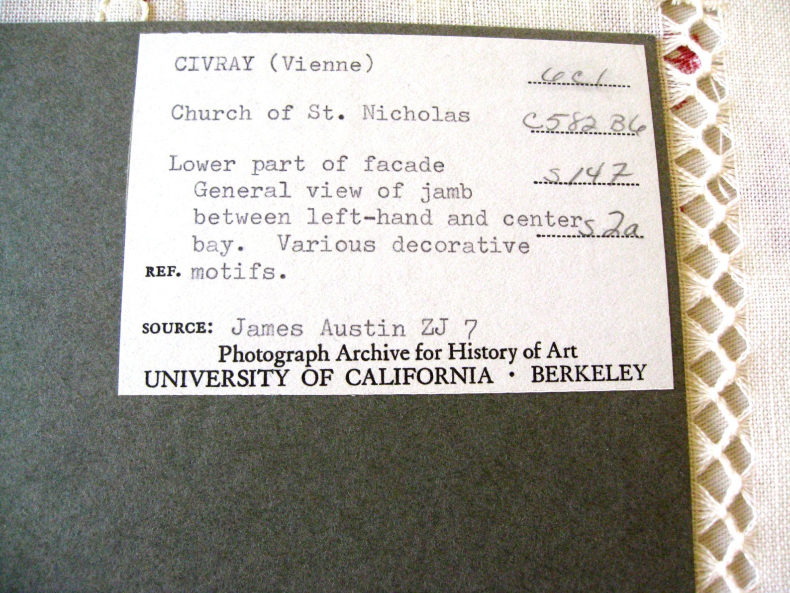 French Civray Vienne Church of ST. Nicholas Cathedral Original - Etsy