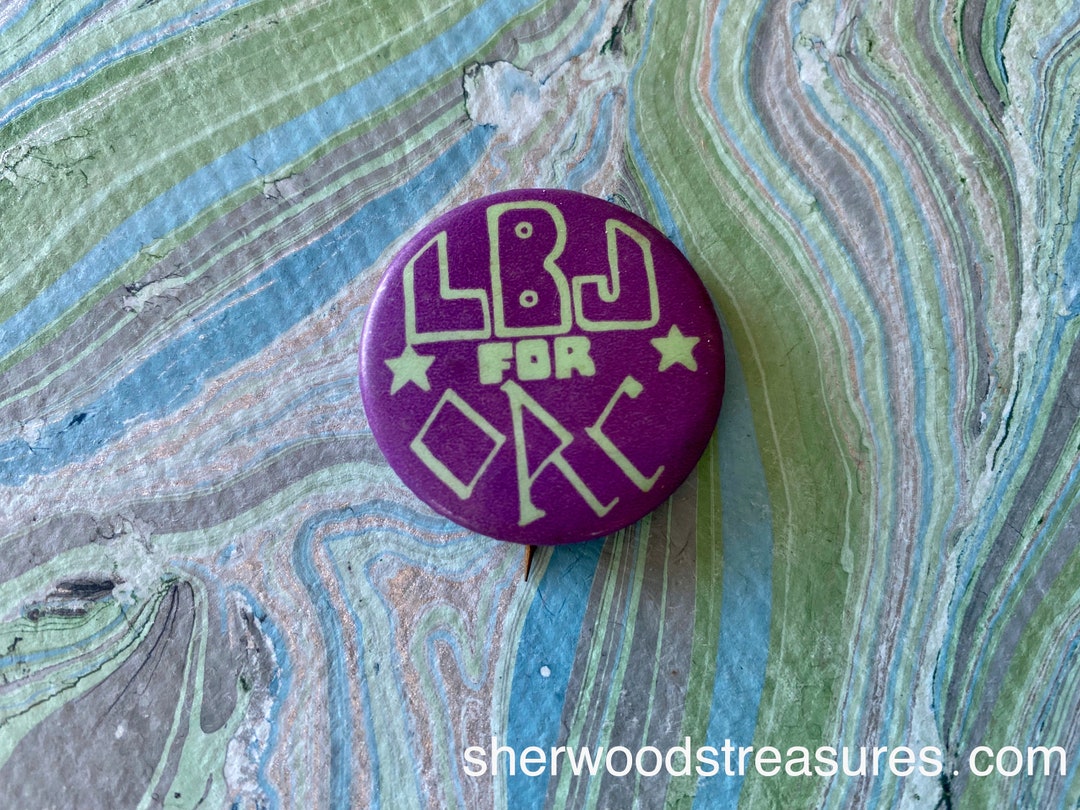 Rare LBJ for Orc Sixties Middle Earth Tolkien Counterculture Hippie ...