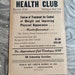 Vintage 1950s Mount Carmel Beach Health Club SIGN New York 11 1/4 X 17 ...