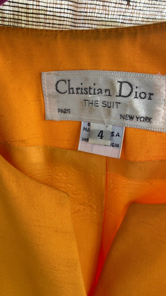 vintage christian dior label - Gem