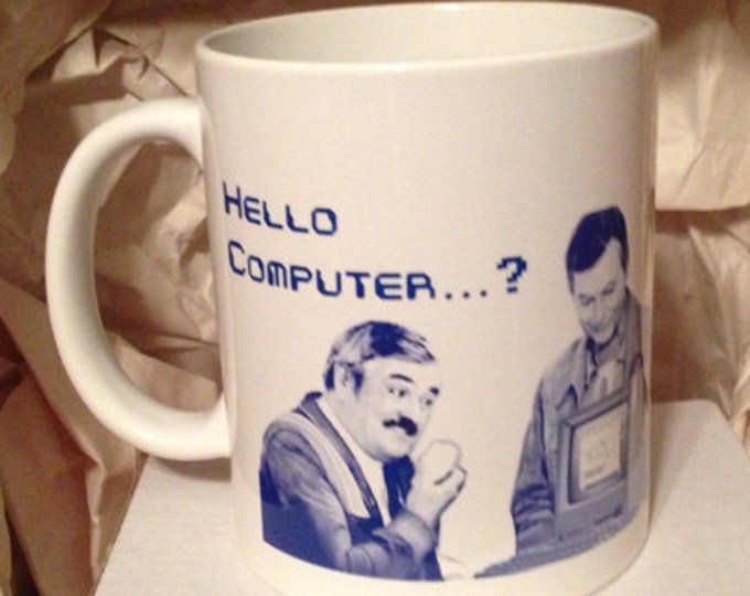 Hello Computer Coffee Mug - Etsy