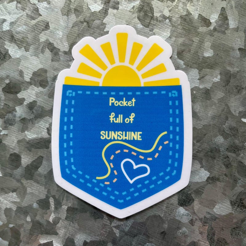 Sunshine Sticker - Etsy