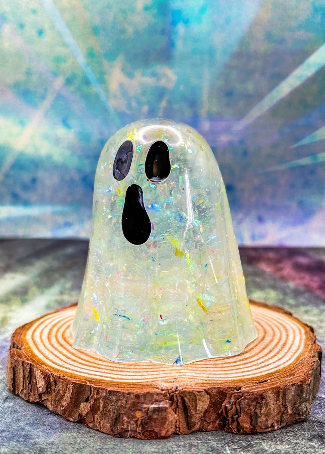 Seraphine — the Hallowed Glimmer Resin Ghost - Created by Phil Whyman ...
