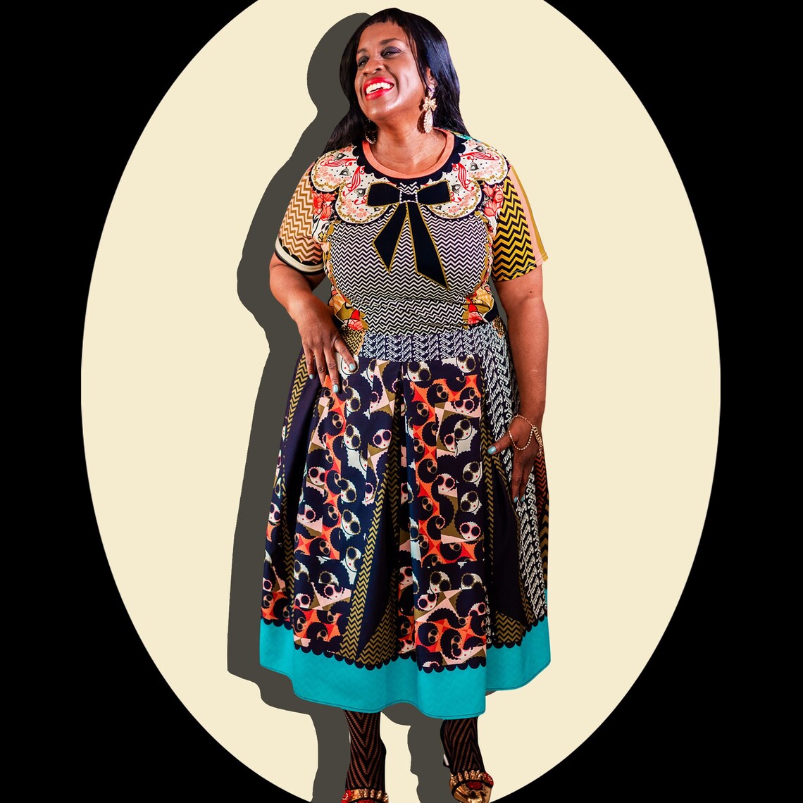 SUPA Nova-women's Plus Size Tee Fancy 100% Cotton All - Etsy