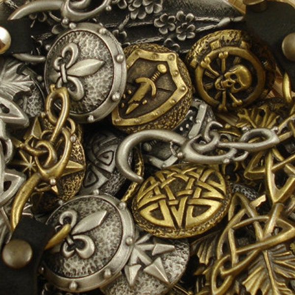 Pewter Buttons - Etsy