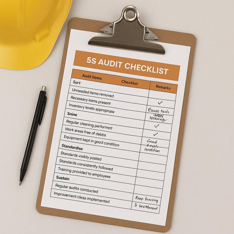 Lean Manufacturing and Six Sigma Digital Planner Bundle – Safety ...