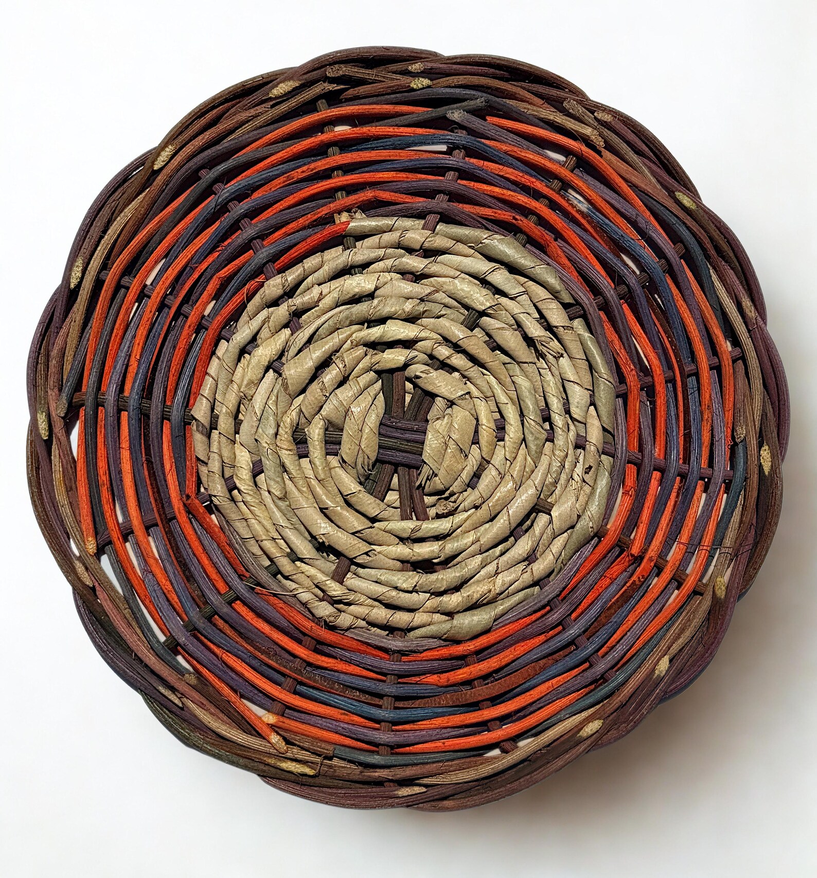 Handwoven Filipino Trivet: Boho Basket Wall Decor, Rustic Kitchen - Etsy