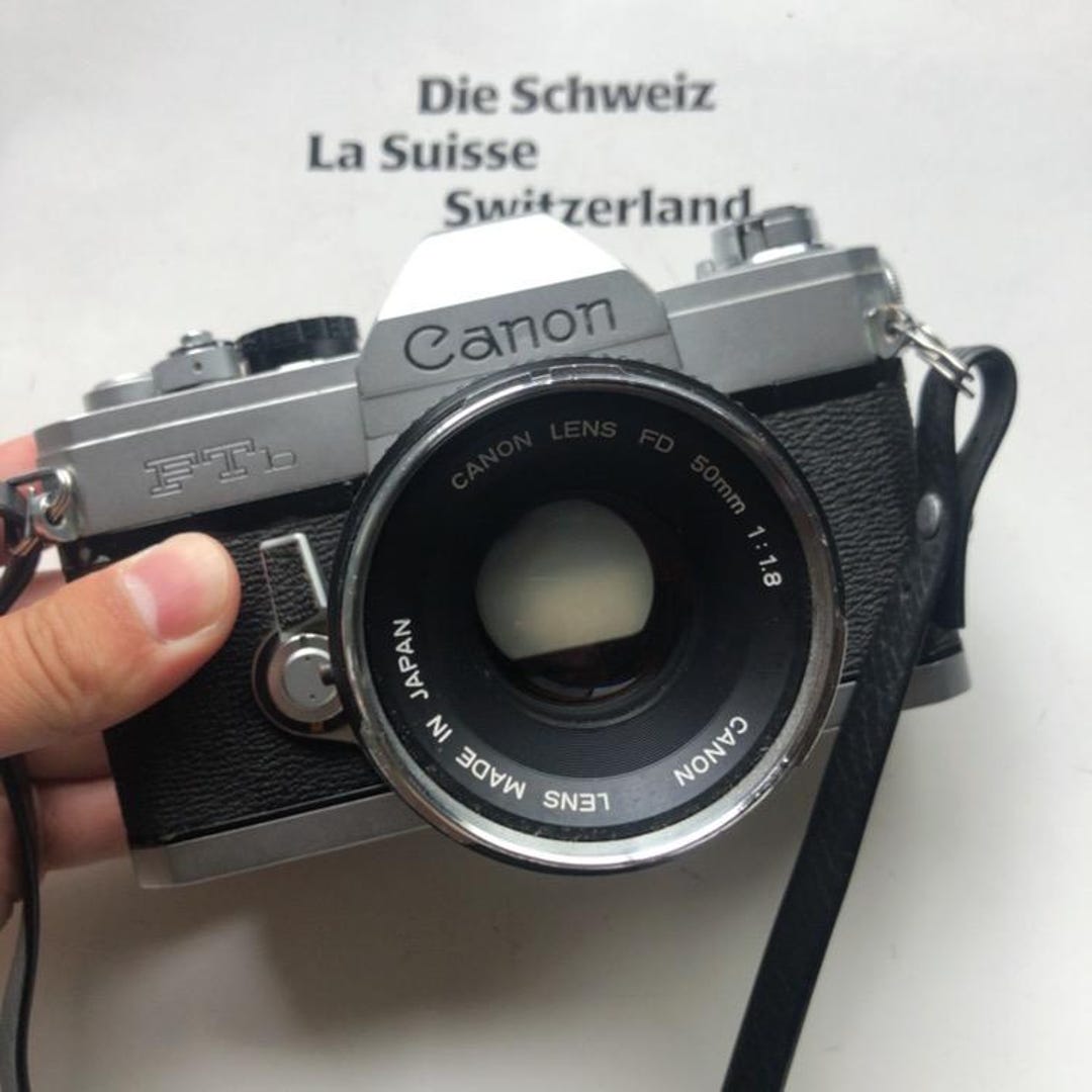 Canon Ftb 35mm SLR Film Camera - Vintage Manual Focus FD Mount - Etsy UK